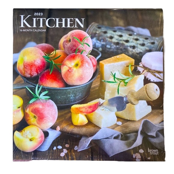Office | Calendar Kitchen Sixteen Months Brand New Beautiful Food ...